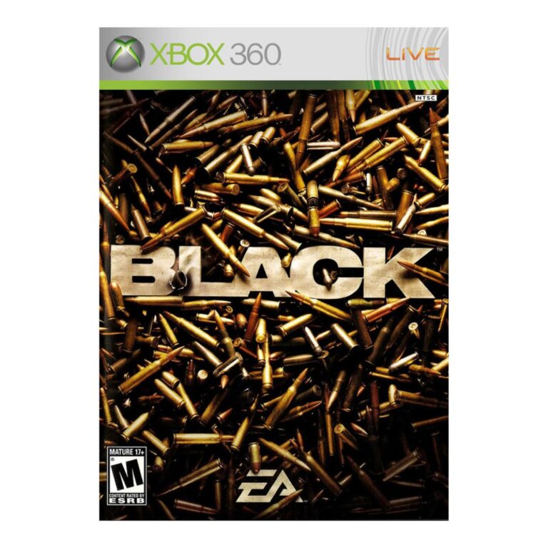 Black – Xbox 360 Original (Mídia Digital) – Paulista Games