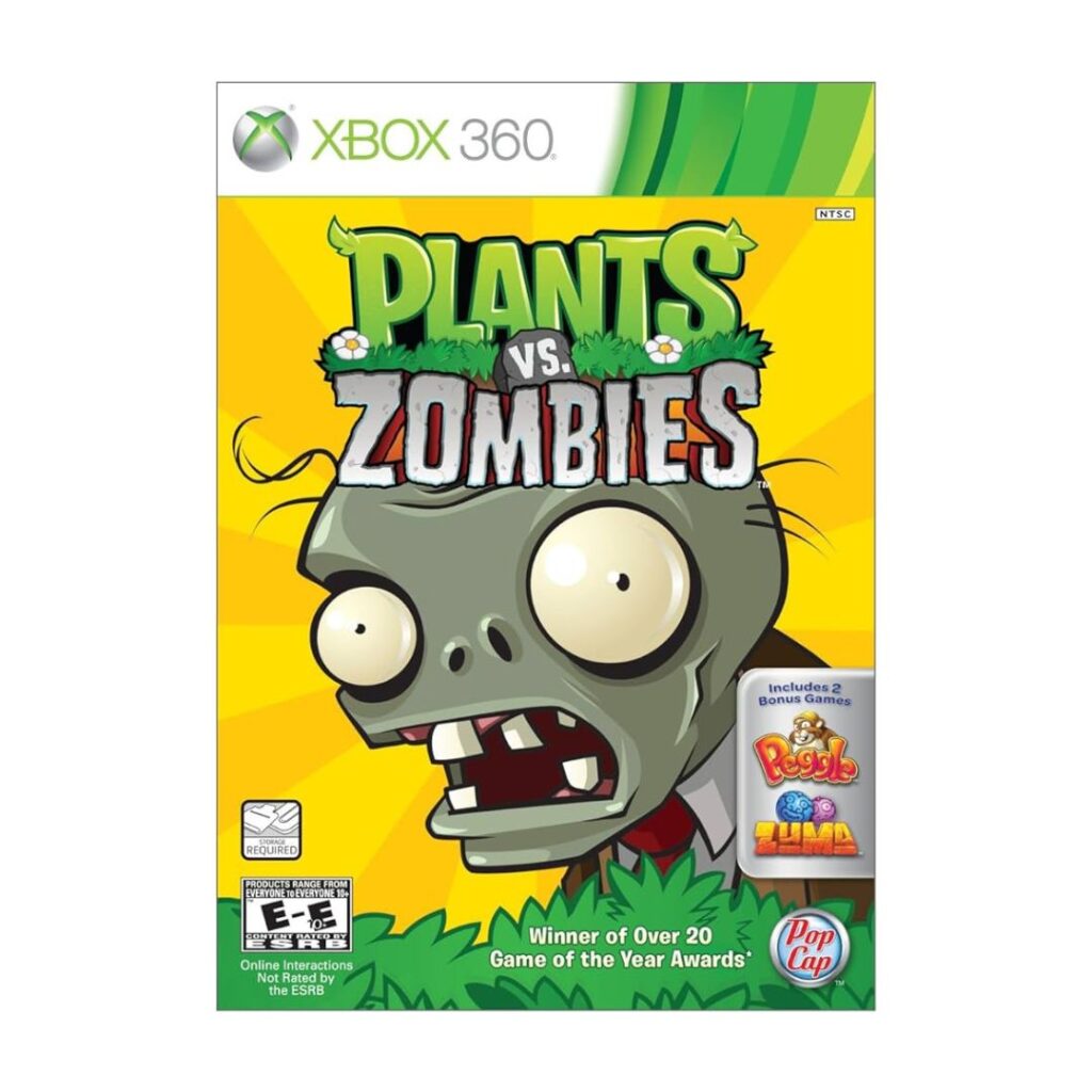 Plants vs Zombies – Xbox 360 (Mídia Digital) – Paulista Games